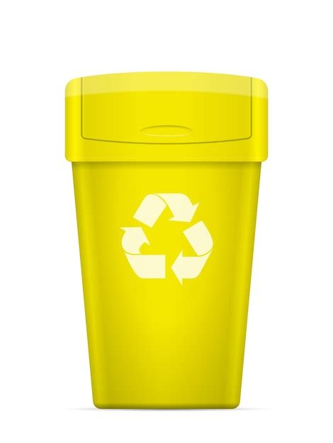 Premium Vector Swing Lid Trash Can