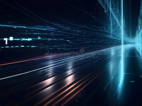 Abstract Digital Background For Tech Envision A World Driven By Binary Code Immersed In Coding