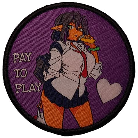 Gyaru Elf Tactical Bacon Patches