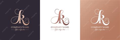 Premium Vector Lr Rl Logo Or Monogram Lr Rl Letters Of The Alphabet Initials Beautiful Logo
