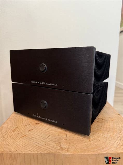 Pass Aca Class A Amp Camp Amp Pair Nelson Pass Diy For Sale Us