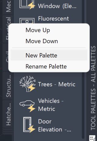 New Video Tool Palettes In AutoCAD Custom Palettes