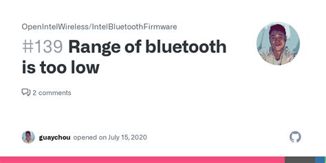 Range Of Bluetooth Is Too Low Issue 139 OpenIntelWireless