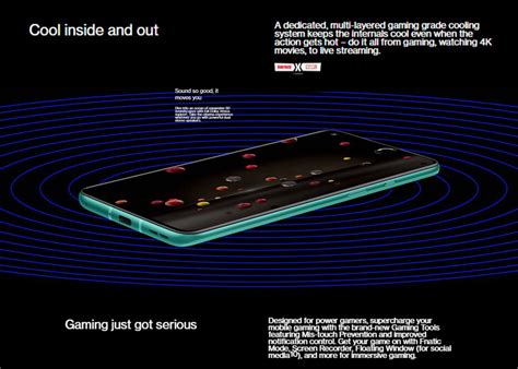 Global Rom Oneplus T G Smartphone Gb Gb Aquamarine Green