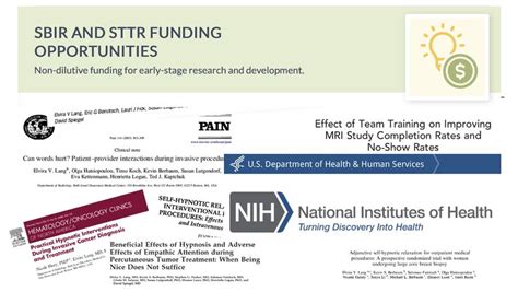 Sbir Nih Nih Sbir Healthcareinnovation Medicalresearch Grantfunding… Elvira Lang Md