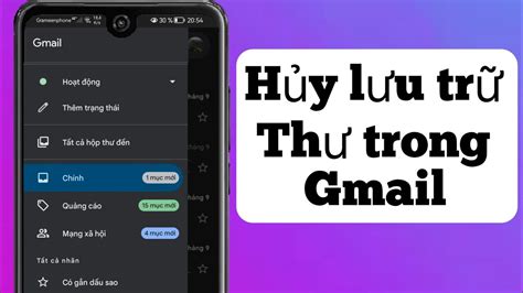 Cách Hủy Lưu Trữ Thư Trong Gmail Cách Tìm Email đã Lưu Trữ Trong Gmail