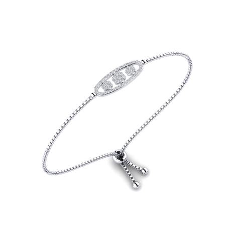 Compre Pulsera De Mujer Lytta En Corte Redondo 03 Quilates 9k Oro