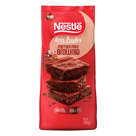 Mistura Brownie Dois Frades Nestlé 350g