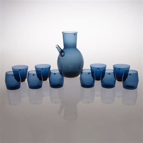 Timo Sarpaneva Karaff Med Glass 4 6 St Iittala Karhula 1950 60 Tal