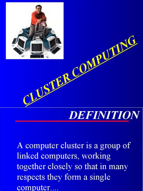Cluster 2 Pdf Computer Cluster Computer Network