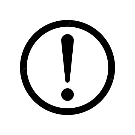 Premium Vector Warning Sign Vector Icon