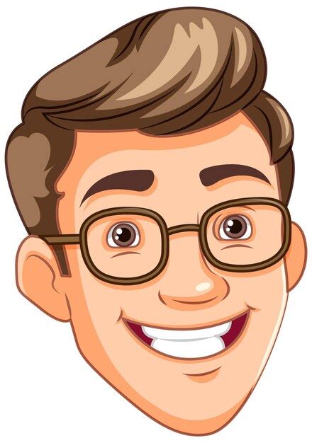 Smiling Cartoon Girl Face Clip Art Vector Design Stock Clip Art Library