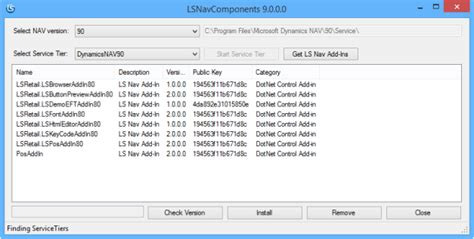 Installing Into A Database Control Add Ins Table