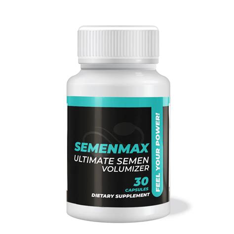 Per Uomo Semenmax To Increase Sperm Volume 30 Capsules