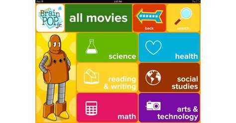 Brainpop Jr Movie Of The Week App Review Common Sense Media