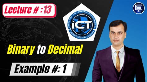 Binary To Decimal Number Conversion Examples Step By Step Youtube