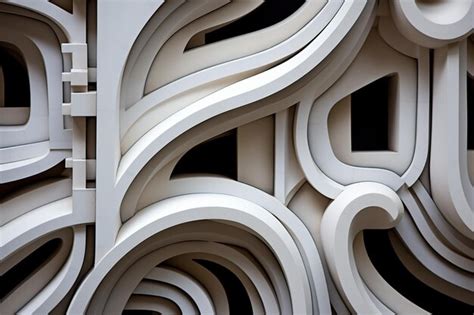 Premium Ai Image Abstract Closeup Of Architectural Details