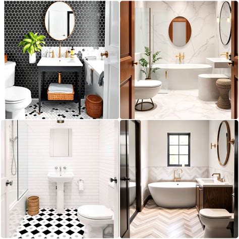 20 Small Bathroom Flooring Ideas To Copy