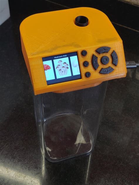 an automated mushroom pod that i designed using esp32 and lvgl library to grow mushrooms🍄 r esp32