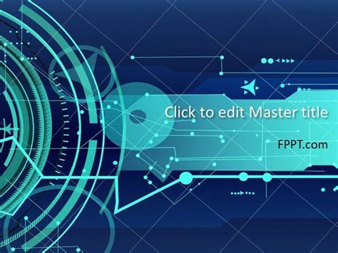 Free Future Technology Powerpoint Template Powerpoint Templates