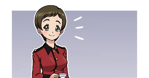 ガールズandパンツァー パンツァージャケットとりかえっこ作戦with小島エミ 高橋海月のイラスト Pixiv