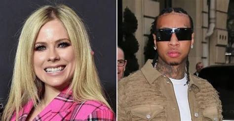 Avril Lavigne Tyga Spotted Partying In Paris Fuel Dating Rumors