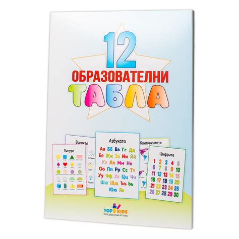 12 Образователни табла за деца