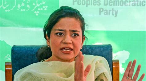 Mehbooba Mufti Daughter Iltija Said Hindutva Is A Disease Uproar Over