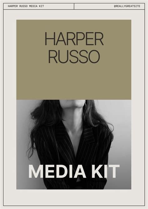 Free And Customizable Media Kit Templates Canva