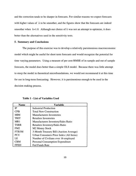 Forecasting With An Adaptive Control Algorithm Pdf Business Business And Finance