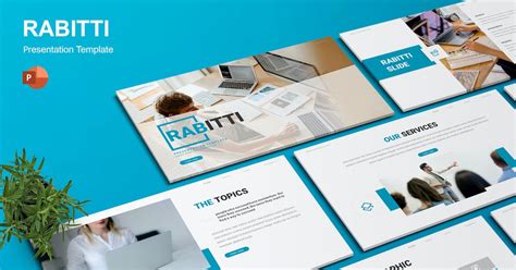 Rabitti многоцелевой Шаблон Powerpoint Шаблоны презентаций Envato