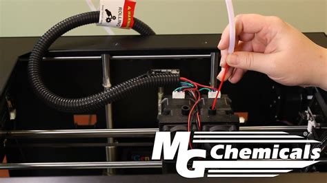 Basic D Printer Setup Part Loading Unloading Filament YouTube