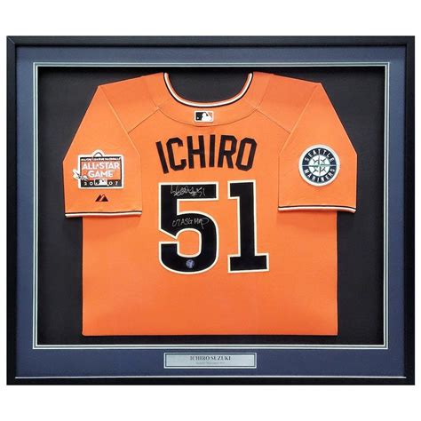 Mlb イチロー マリナーズ 直筆サイン ユニフォーム マジェスティック ジャージ Milcreek 2007 オールスター Mvp