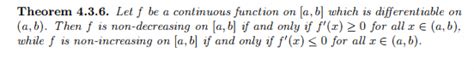solved theorem 4 3 6 let f be a continuous function on