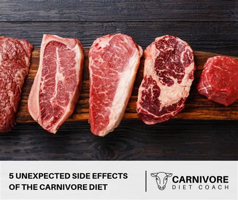 5 Unexpected Side Effects Of The Carnivore Diet The Carnivore Diet Coach