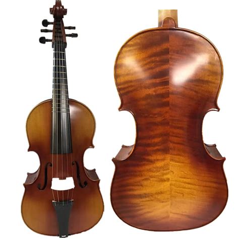 Hand Made 5 String Viola 17 78 Inlaid Fretsbig Viola Reverb