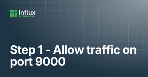 Step Allow Traffic On Port Rexgen Series Product Manuals