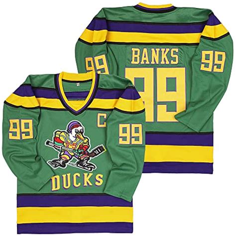 90s movie hockey jersey for men and women mighty ducks ice hockey