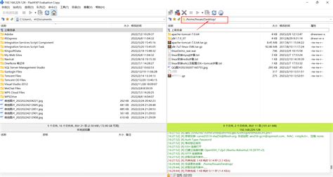 Vmware虚拟机安装linux系统使用flashfxp传输文件flashfxp For Linux Csdn博客