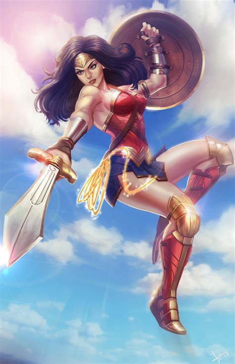 Wonder Woman Fan Art By Victter Le Fou On Deviantart