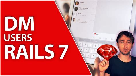 Direct Messages In Realtime Chat App With Ruby On Rails 7 Chatroom Turbo Tutorial Part 2 Youtube