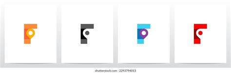 Map Pointer Location Pin On Letter Stock Vector Royalty Free 2293794029 Shutterstock