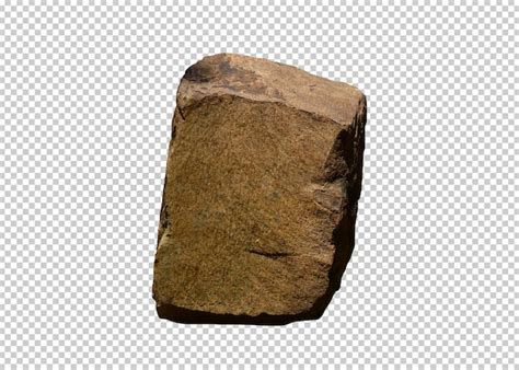 Premium Psd Rock Isolated Transparency Background