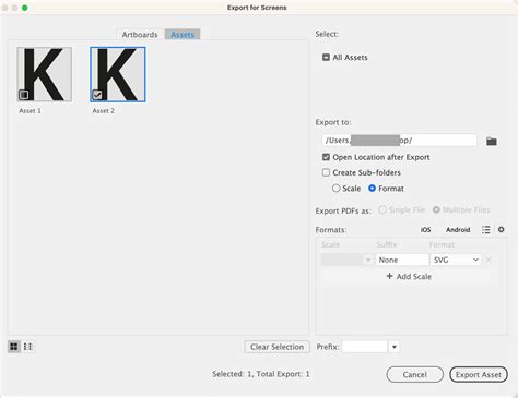 Exporting Svg Asset Brings Unwanted Document With Adobe Product Community 14523496