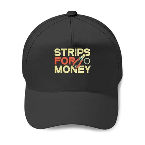 Strips For Money Electricity Electrician Women Men Baseball Caps Sold