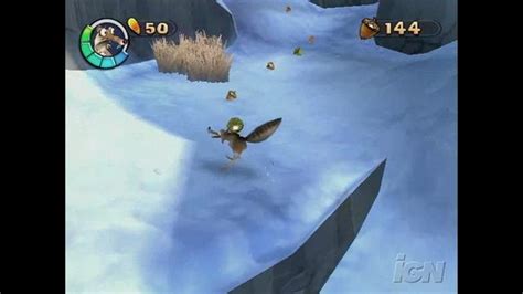 Ice Age 2 The Meltdown Gamecube Gameplay Scrat Swims Around Ign