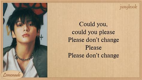 Please Don T Change Jung Kook DJ Snake Song Lyrics Music Videos