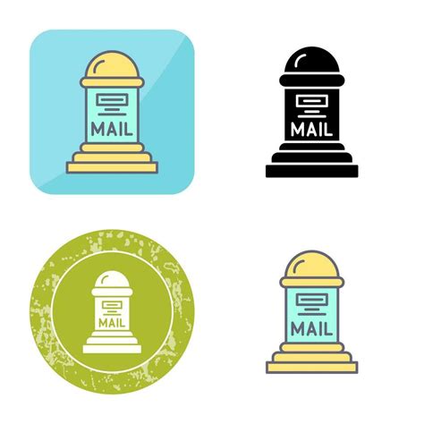 Mail Box Vector Icon 30232661 Vector Art At Vecteezy