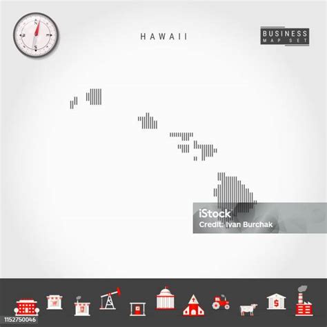 Vecteur Lignes Verticales Motif Carte Dhawaï Silhouette Rayée Dhawaï