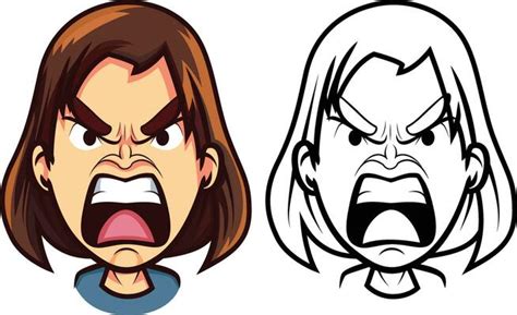 Mad Cartoon Vector Art Icons And Graphics For Free Download